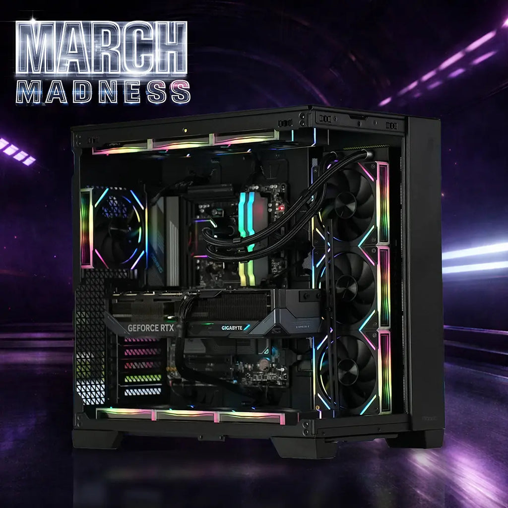 MIDNIGHT: CUSTOM – RX 9060 XT 16GB | Ryzen 5 9600X | 2K Gaming PC