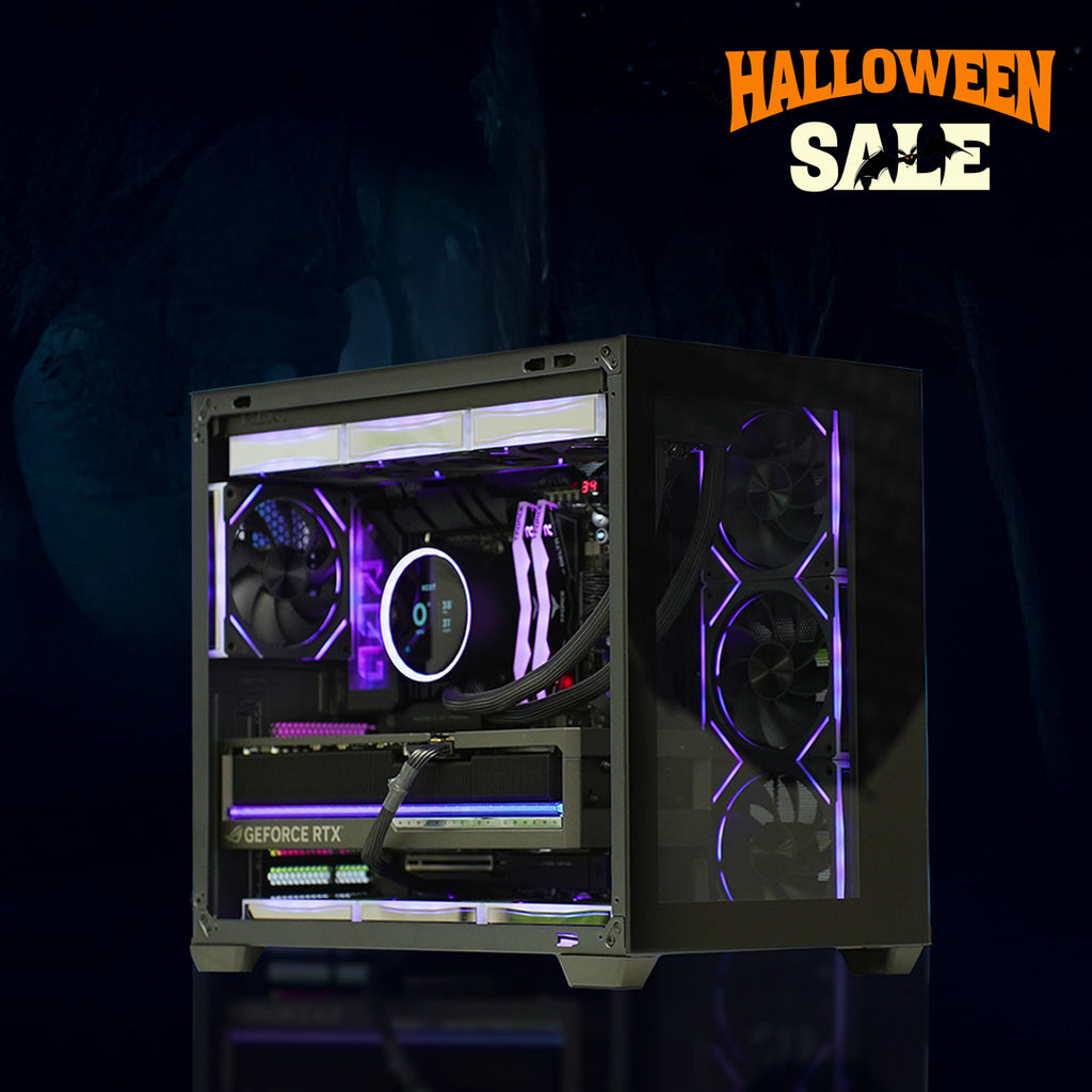 Prism Ultra Black | RTX 5080 ROG | Ryzen 7800X3D | Radium PCs