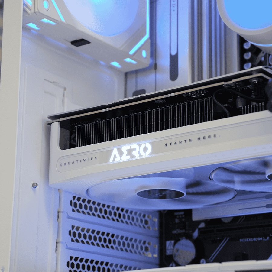 Prism Ultra White | RTX 5080 | Ryzen 7800X3D | Radium PCs