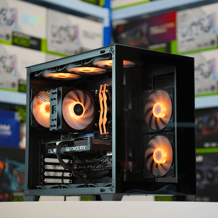 Prism Core Black | RTX 5060 | Ryzen 5 7500F | Gaming PC